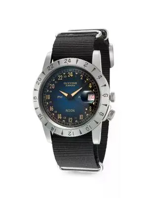 GLYCINE Airman Noon Purist 40mm Watch - Blue