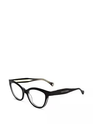 Carolina Herrera Cat Eye Frame Eyeglasses - Black