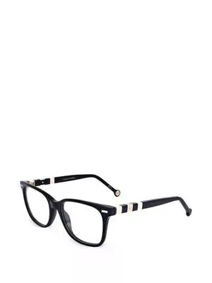 Carolina Herrera Rectangle Frame Eyeglasses - Black