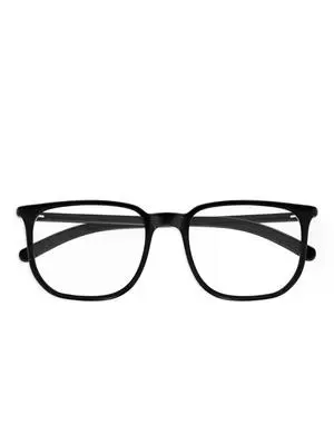 Montblanc Square-frame Glasses - Black