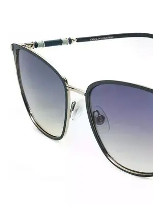 Carolina Herrera Geometric-frame Sunglasses