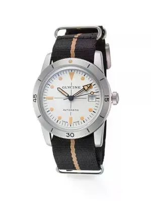 GLYCINE Sea Kraken 39mm Watch - White