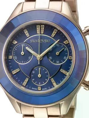 SWAROVSKI Octea Lux Sport 37mm Chronograph Watch - Blue