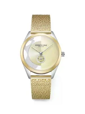 KENNETH COLE Classic 36mm Watch - Gold