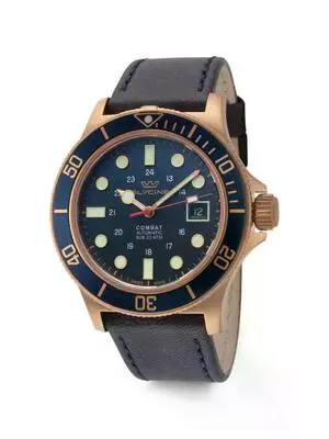 GLYCINE Combat Sub Bronze 42mm Watch - Blue