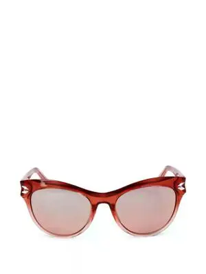SWAROVSKI Crystal-embellished Cat-eye Sunglasses - Red