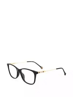 Carolina Herrera Squared-frame Glasses - Black