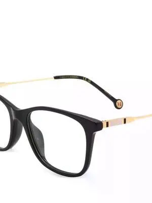 Carolina Herrera Square Frame Eyeglasses - Black