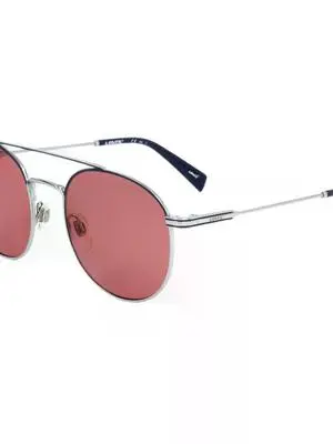 LEVI'S Round-frame Palladium-plated Sunglasses
