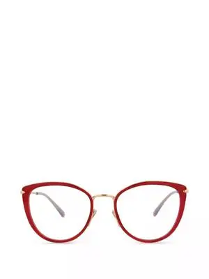 Pomellato Cat-eye Frame Glasses - Red