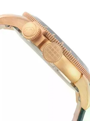 GLYCINE Airman Contemporary Bronze Gmt 44mm Watch - Green