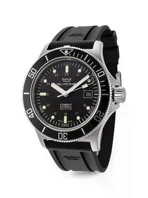 GLYCINE Combat Sub 42mm Watch - Black