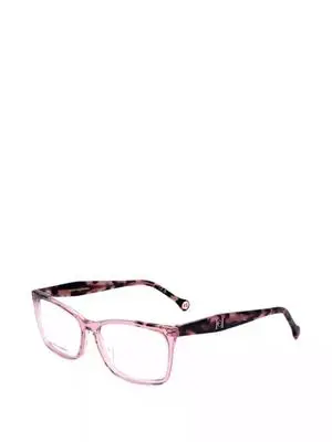 Carolina Herrera Rectangle-frame Glasses - Pink