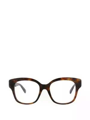 Pomellato Tortoiseshell-effect Square-frame Glasses - Brown