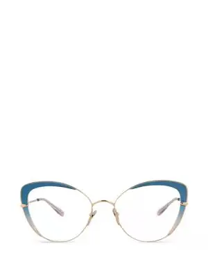 Pomellato Cat Eye Eyeglasses - Gold