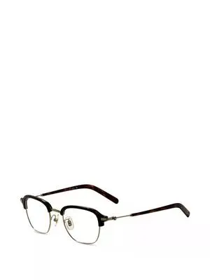 Montblanc Tortoiseshell-effect Glasses - Brown