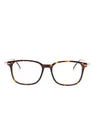 Montblanc Tortoiseshell-effect Glasses - Brown