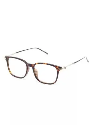 Montblanc Tortoiseshell-effect Glasses