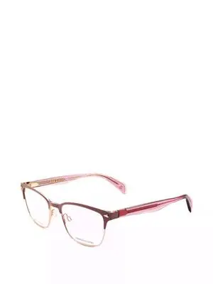 Rag & Bone Square-frame Glasses - Pink