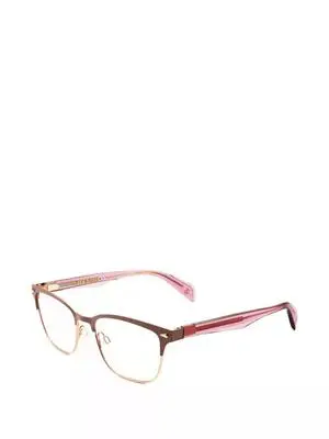 Rag & Bone Square Frame Eyeglasses - Pink