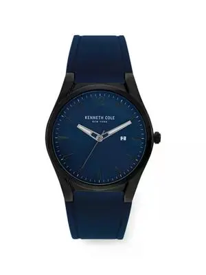 KENNETH COLE Date Window Watch - Blue