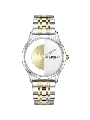 KENNETH COLE Two-tone 34mm Watch - Silver