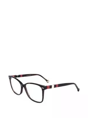 Carolina Herrera Tortoiseshell-effect Glasses - Brown