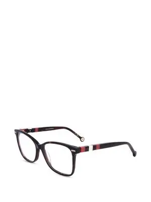 Carolina Herrera Tortoiseshell-effect Full Rim Eyeglasses - Brown