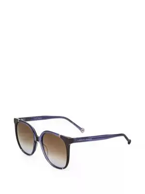 Carolina Herrera Square-frame Sunglasses - Purple