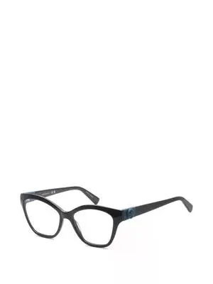 Longchamp Cat-eye Frame Glasses - Black