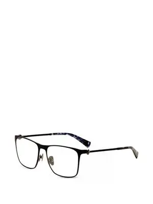 John Varvatos Squared-frame Glasses - Blue