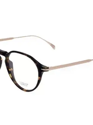 DB EYEWEAR BY DAVID BECKHAM Tortoiseshell-effect Round-frame Glasses - Brown