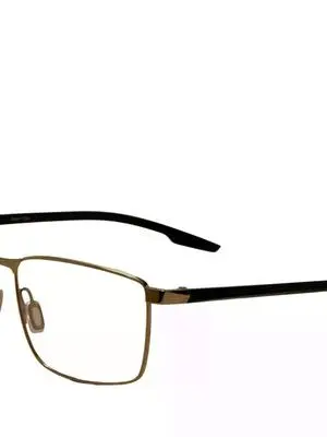 Porsche Design Rectangle-frame Glasses - Gold