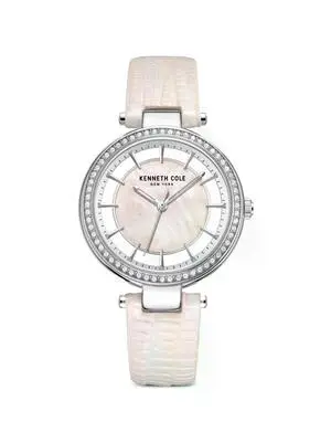 KENNETH COLE Crystal-embellished 34mm Watch - Pink