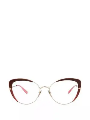 Pomellato Cat-eye Frame Glasses - Red
