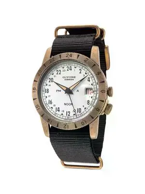 GLYCINE Airman Noon 40mm Watch - White