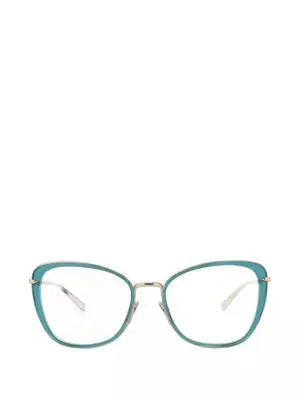 Pomellato Cat-eye Frame Glasses - Blue