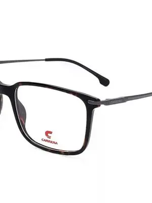 Carrera Eyewear Tortoiseshell-effect Rectangle-frame Glasses