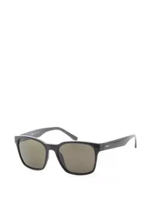 FERRAGAMO Square Frame Sunglasses - Black