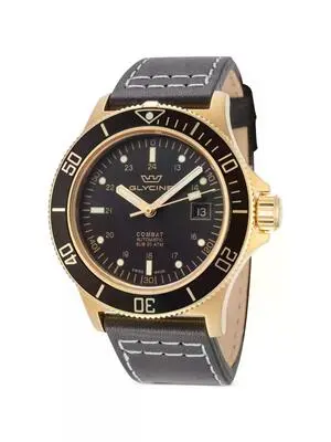 GLYCINE Combat Sub 42mm Watch - Black