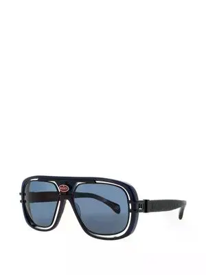 BUGATTI Pilot-frame Sunglasses - Blue