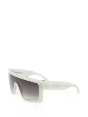 Isabel Marant Geometric-frame Sunglasses - White