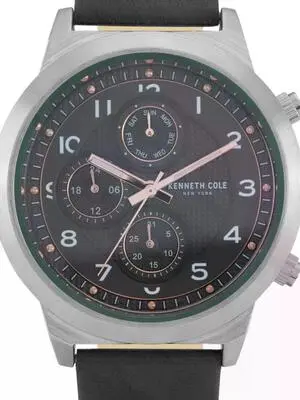 KENNETH COLE Round-face 47mm Watch
