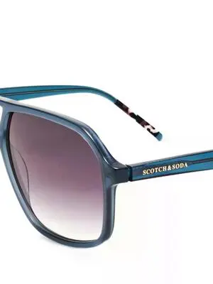 Scotch & Soda Geometric Frame Sunglasses