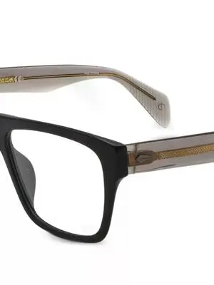Rag & Bone Squared-frame Glasses - Black