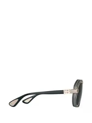 BUGATTI Geometric-frame Sunglasses