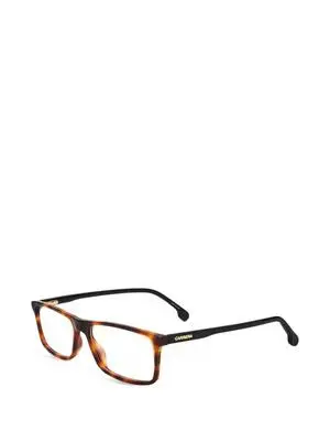 Carrera Eyewear Tortoiseshell-effect Rectangle-frame Glasses - Brown