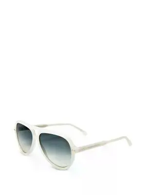 Isabel Marant Aviator Sunglasses - White