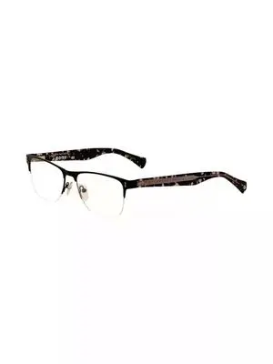 John Varvatos Rectangle-frame Glasses - Black