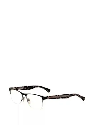 John Varvatos Rectangle Eyeglasses - Black